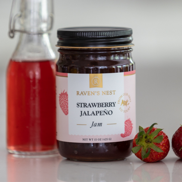 Strawberry Jalapeno Jam - Raven's Original Homemade Gourmet