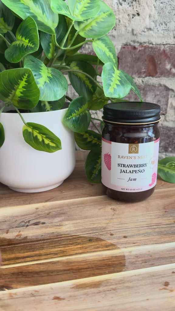 Strawberry Jalapeno Jam - Raven's Original Homemade Gourmet