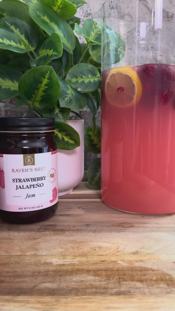 Strawberry Jalapeno Jam - Raven's Original Homemade Gourmet